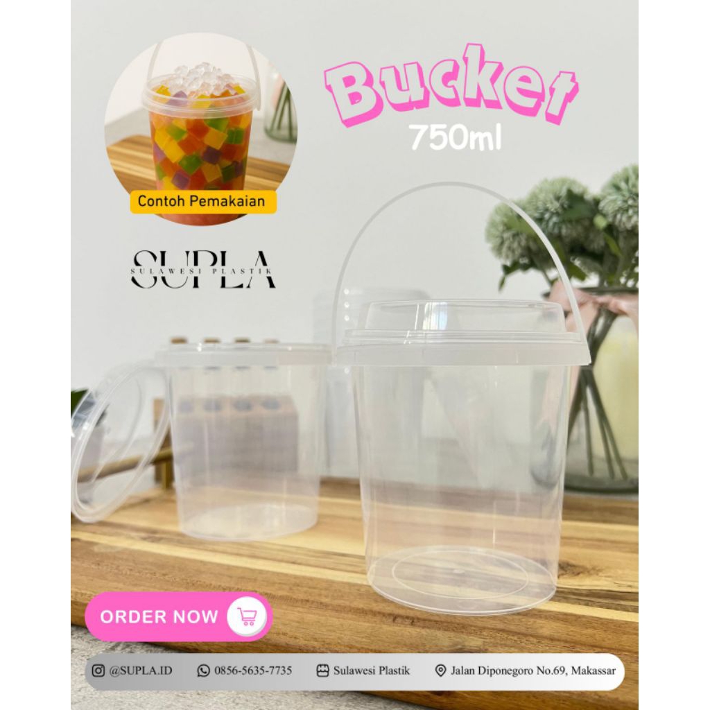 Jual Bucket Thinwall | Wadah Bucket Thinwall | Food Container | Wadah ...