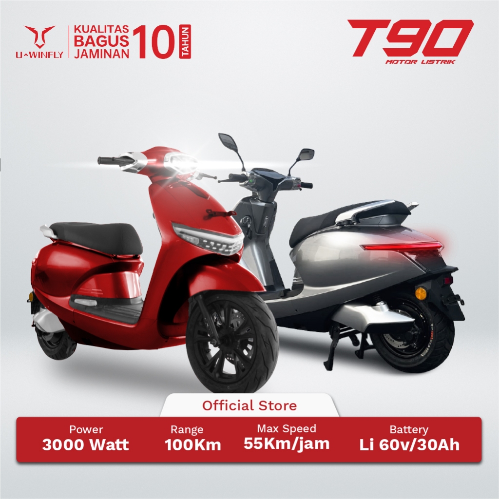 Jual U-Winfly T90 Motor Listrik | Shopee Indonesia