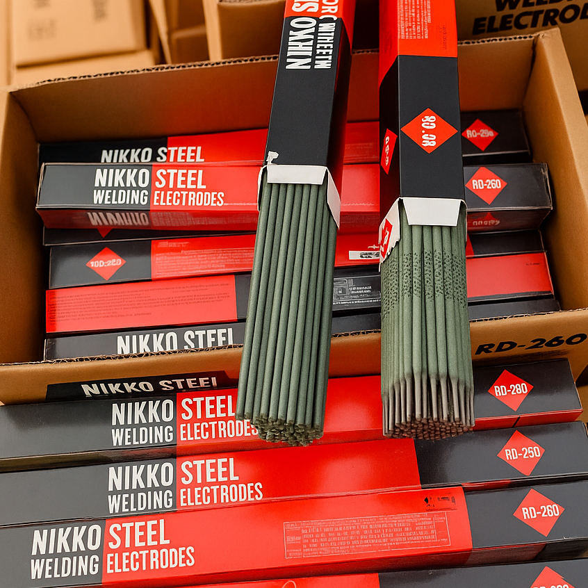 Jual KAWAT LAS Listrik 1 KG 2 MM NIKKO Steel 1 KG 1 Dus | Shopee Indonesia