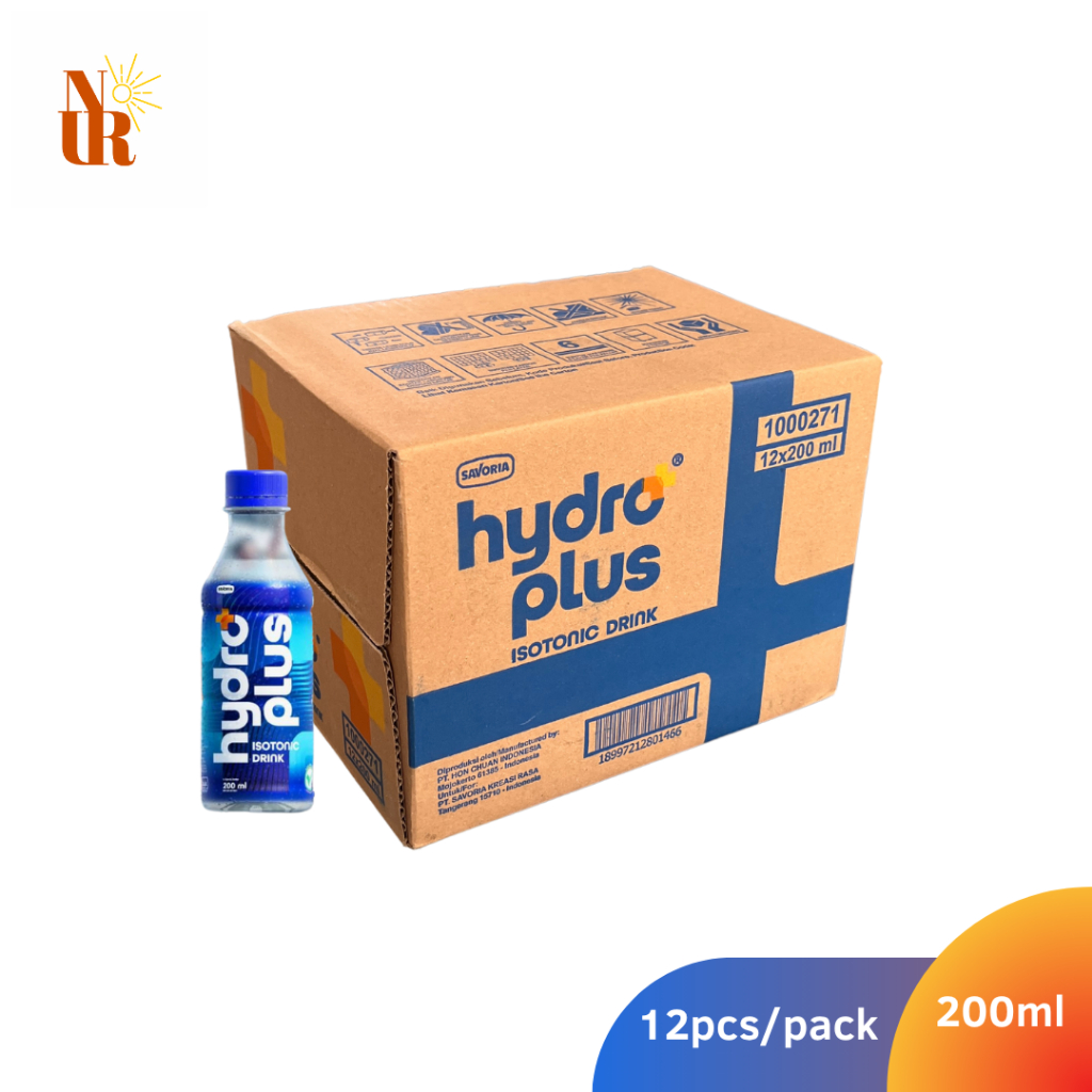 Jual Hydro Plus Isotonic Drink Isi 12 (Karton) | Shopee Indonesia