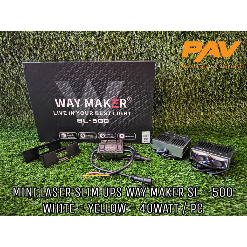 Jual Mini Laser UPS Way Maker SL-500White - Yellow40wattCahaya Tebal ...