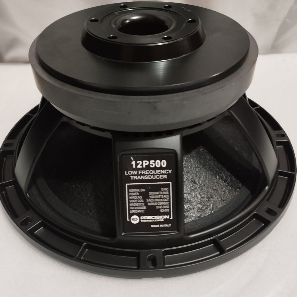 Jual SPEAKER SUBWOOFER RCF 12 INCH 12P500 RCF 12P500 ORIGINAL KULIT ...