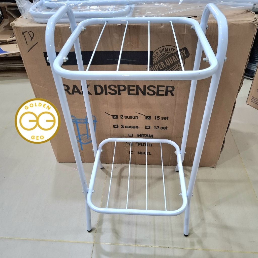 Jual Rak Dispenser 2 Tingkat (NNU) | Shopee Indonesia