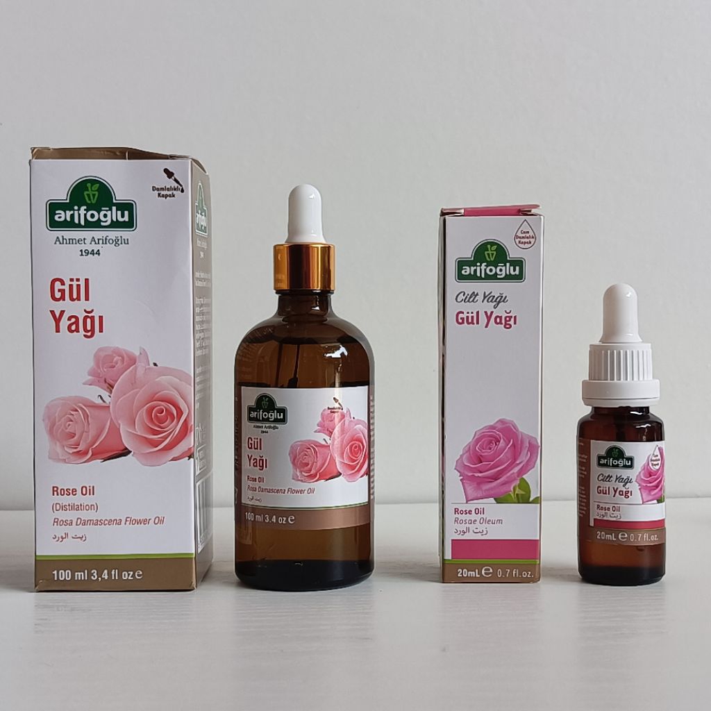 Jual Arifoglu Rose oil/minyak mawar asli turki100% | Shopee Indonesia