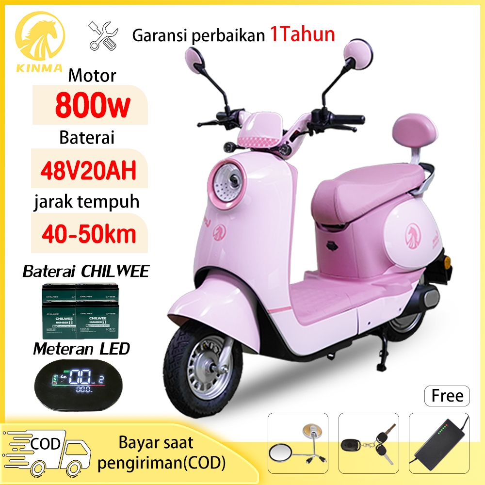 Jual KINMA Rose Sepeda Listrik Premium dewasa Kendaraan Listrik Mewah ...