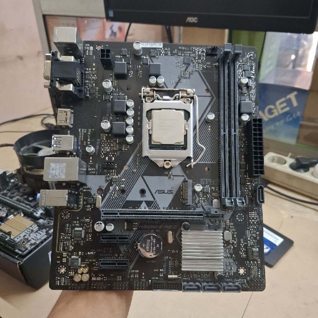 Jual Motherboard Asus H310M + Processor Intel Pentium G5400 Lga 1151 Like New | Shopee Indonesia