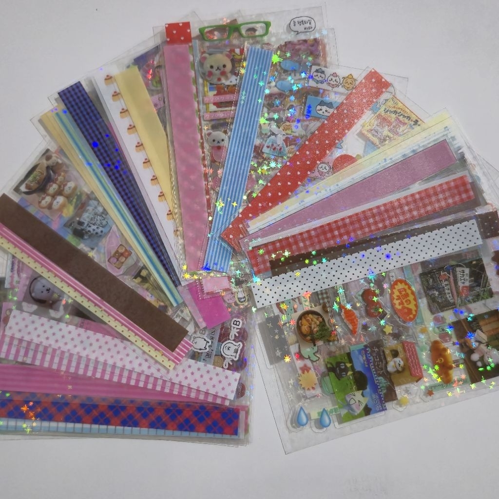 Jual 5 lembar Juminocore sticker M5 heisei retro sticker sanrio hello ...