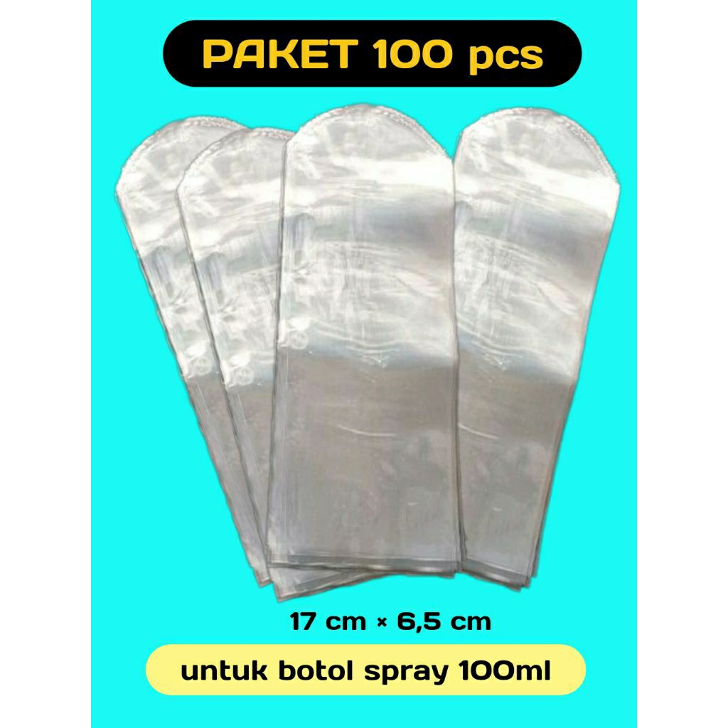 Jual Plastik segel botol/shrink seal atas untuk botol spray 100ml ...