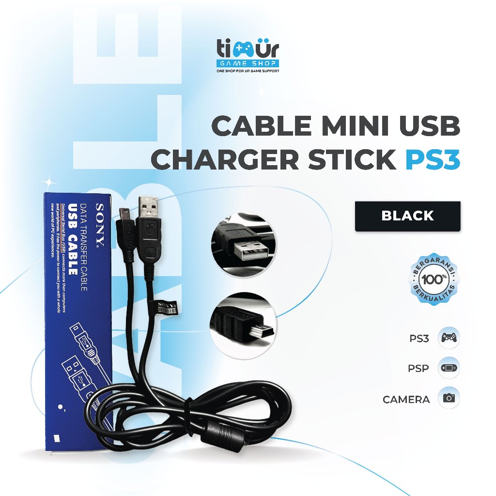 Jual Kabel USB charger Stik Stick PS3 PSP PC VAIO SONY Plus Dus ...