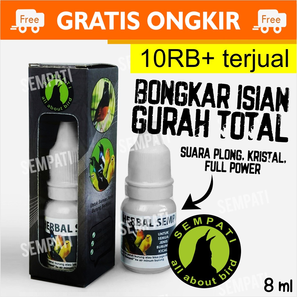 Jual SEMPATI OBAT GURAH SEMPATI MENGATASI BURUNG SERAK NAFAS PENDEK ...