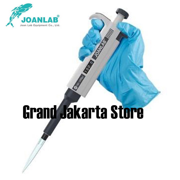 Jual Micropipette Volume 10-100 Microliter JOANLAB ul M100 M Pipette Mikroliter Pippete Half ...