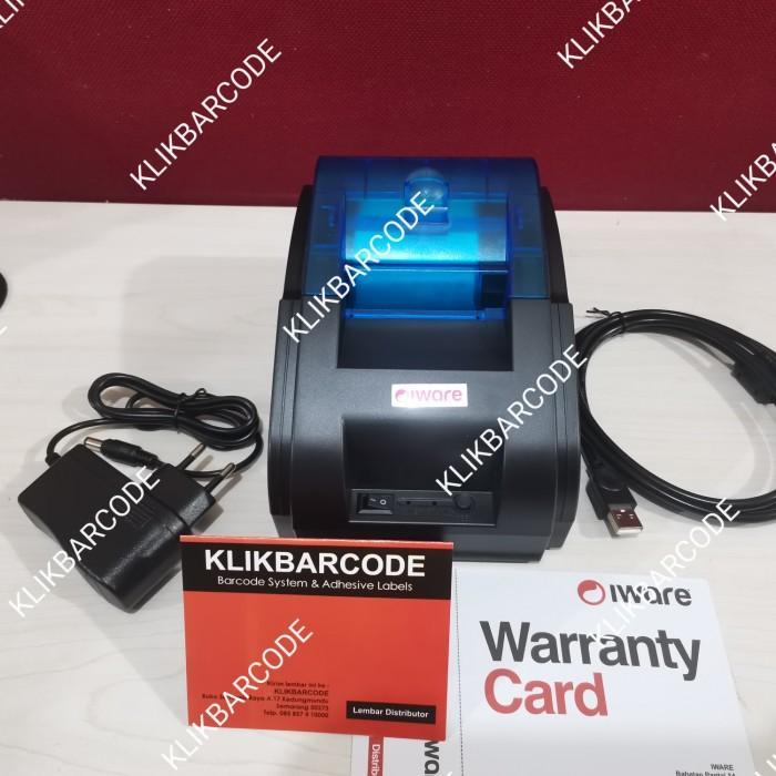 Jual MURAH PROMO PRINTER BLUETOOTH PPOB IWARE C-58BT RPP02N THERMAL ...
