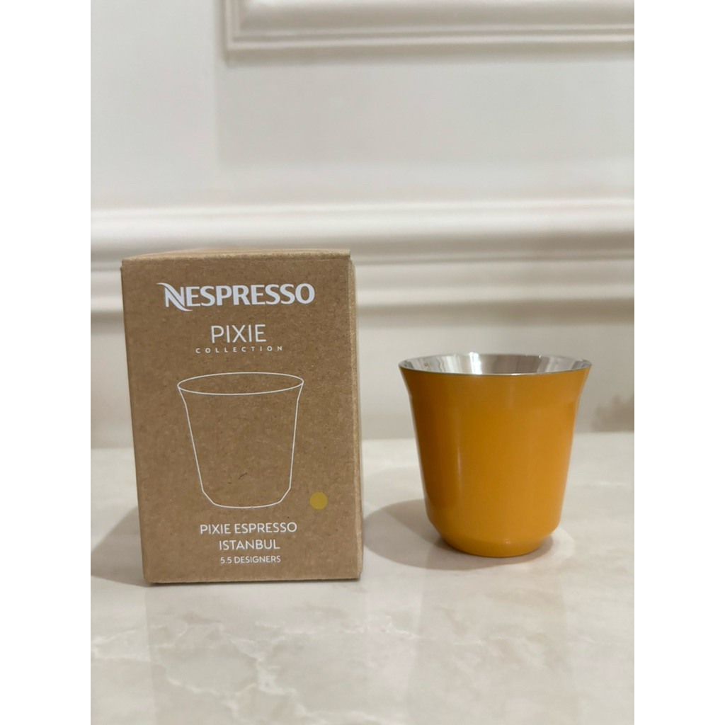 Jual NEW Nespresso Pixie Espresso Cup Istanbul, Yellow (Gelas Kopi ...