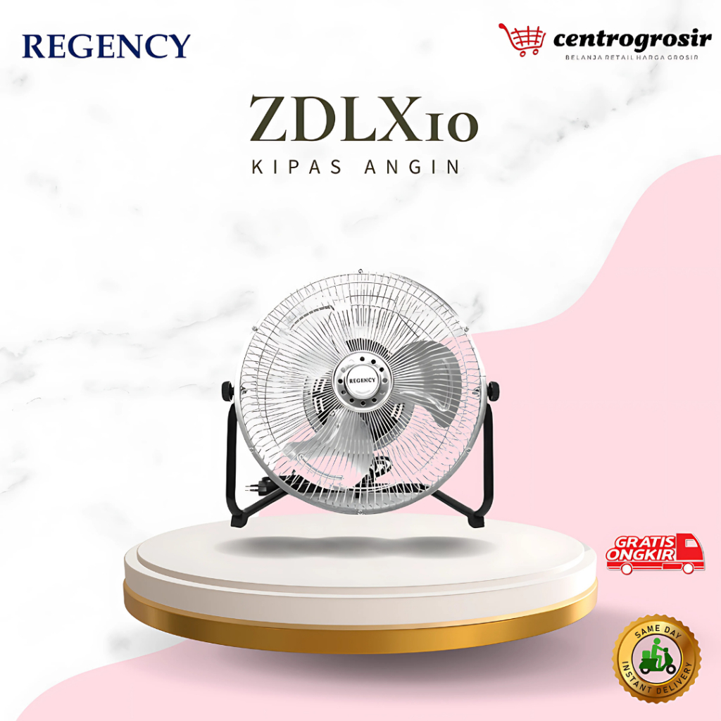 Jual Regency ZDLX10 Kipas Angin DLX10 Tornado Deluxe Floor Fan 10 inch ZDLX-10 | Shopee Indonesia