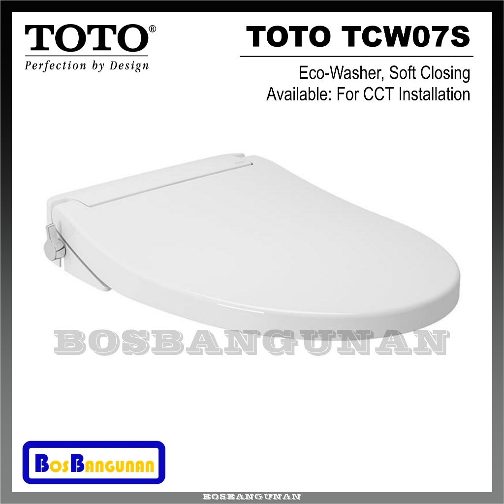 Jual Tutup Closet TOTO TCW07S Eco Washer Kloset TOTO TCW 07 S Ecowasher ...