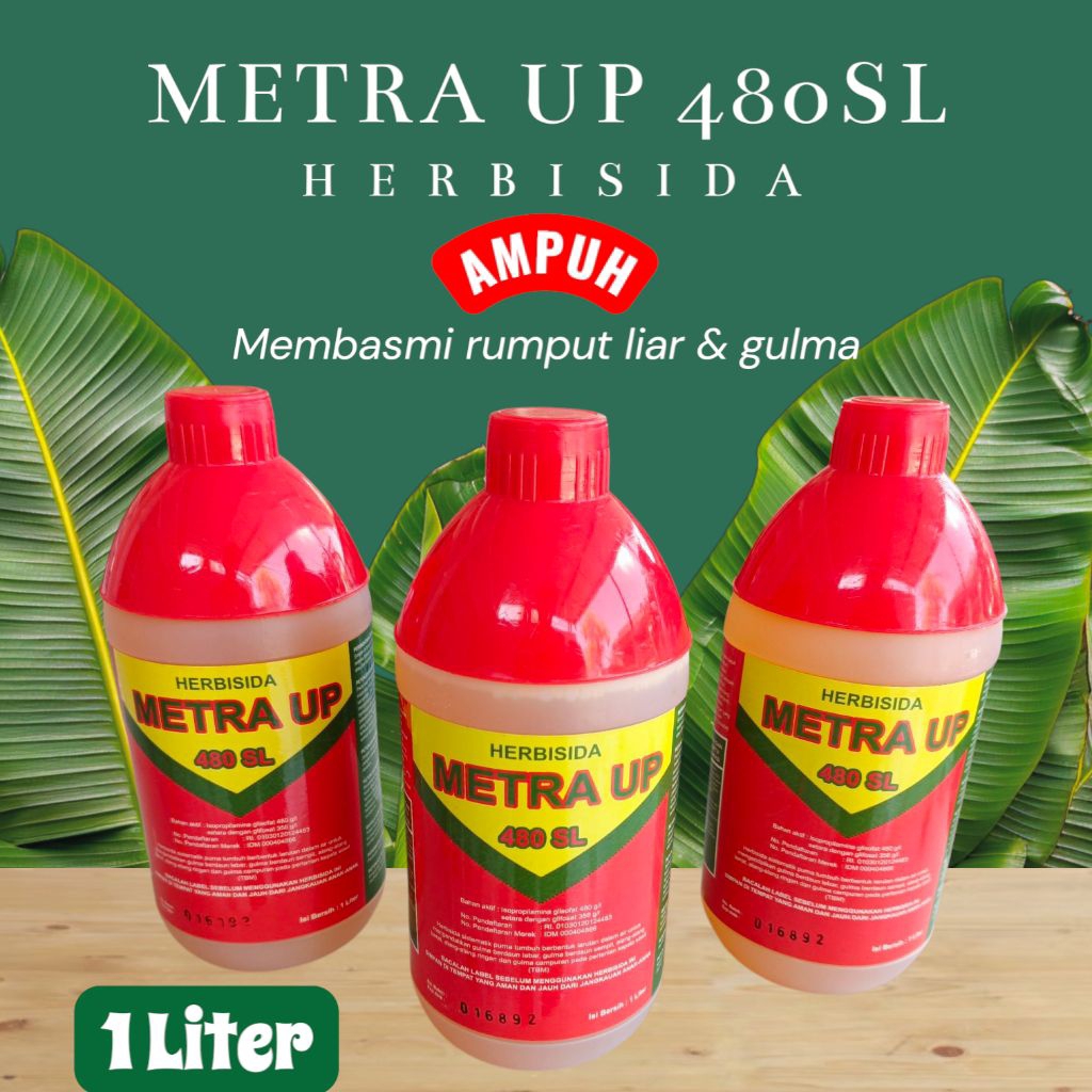 Jual Herbisida METRA UP 480 SL - 1 Liter | Shopee Indonesia