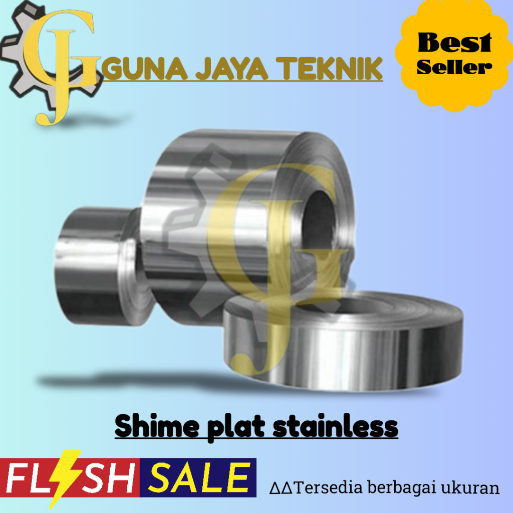 Jual Shim plat stainless 304 0,3 mm x 150 mm x 5 meter | Shopee Indonesia
