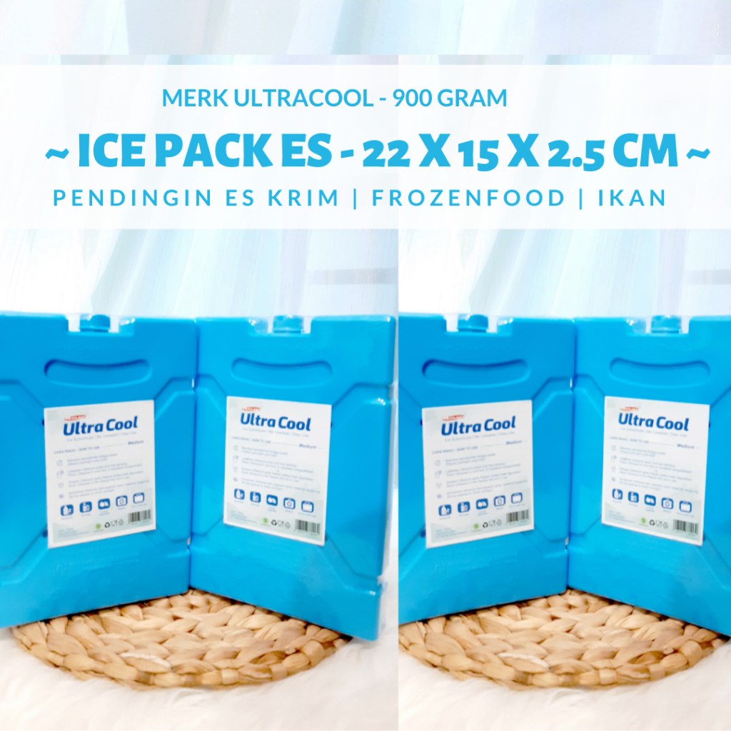 Jual COOL PACK - BLUE ICE PACK AIR COOLER - ES PACK BESAR | Shopee ...