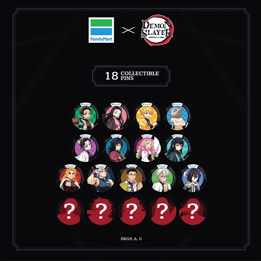Jual PIN FamilyMart X Demon Slayer | Shopee Indonesia
