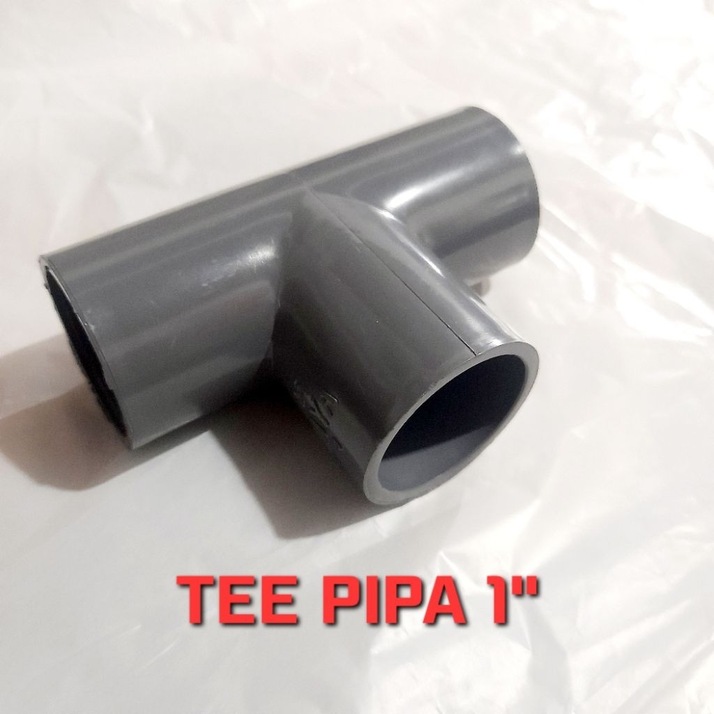 Jual sambungan pipa pvc paralon TEE 1" merk JAYA | Shopee Indonesia