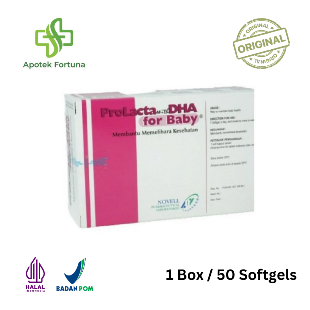 Jual Prolacta With Dha For Baby Box Isi 50 Kapsul | Shopee Indonesia