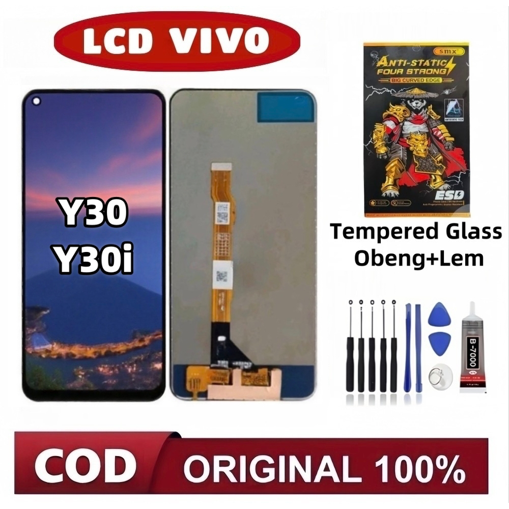Jual 【ORIGINAL】LCD VIVO Y30/ Y30i FULLSET TOUCHSCREEN | Shopee Indonesia