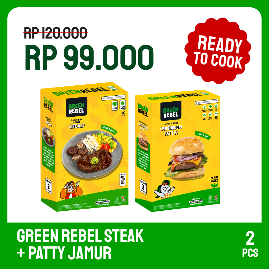 Jual Green Rebel Ready To Cook Bundle - Lauk Sehat | Siap Masak | Ready ...