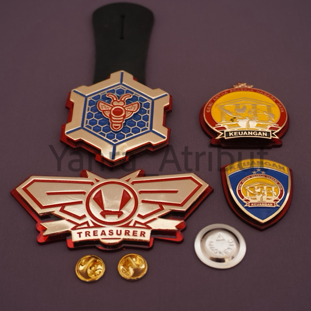 Jual Pin / Brivet / Roda Keuangan Baru / Brevet Pin Saku Keuangan ...