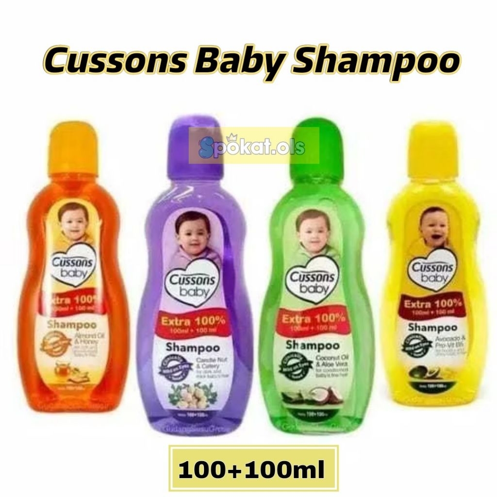 Jual Cussons Baby Shampoo 100+100ml (Extra isi 100%) | Shampo Bayi ...