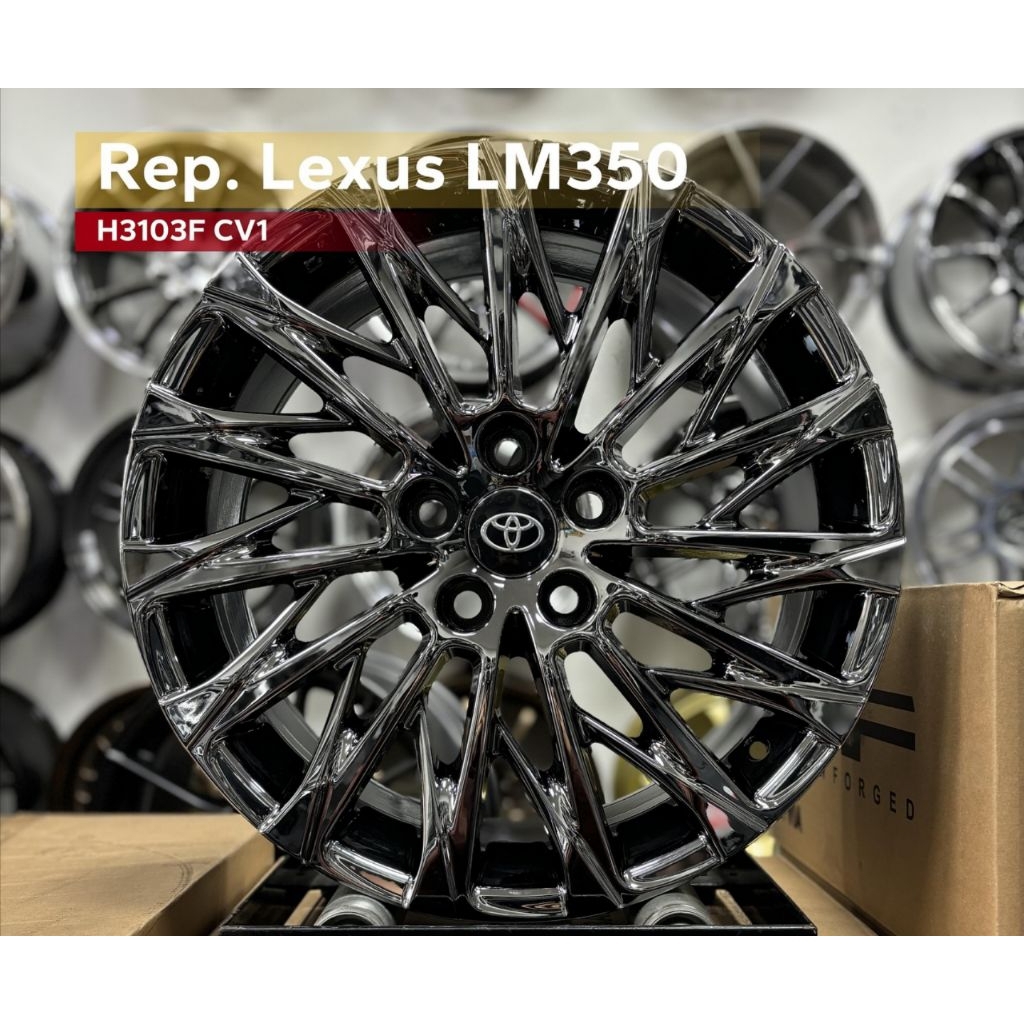Jual velg racing ring 18 REP OEM LEXUS LM350 PCD 5X114,3 bisa untuk ...