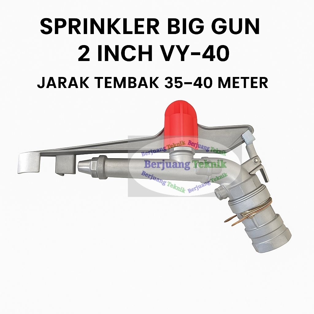 Jual Sprinkler Big Gun 2 inch VY-40/ 40 PY jarak tembak 35-40 meter ...