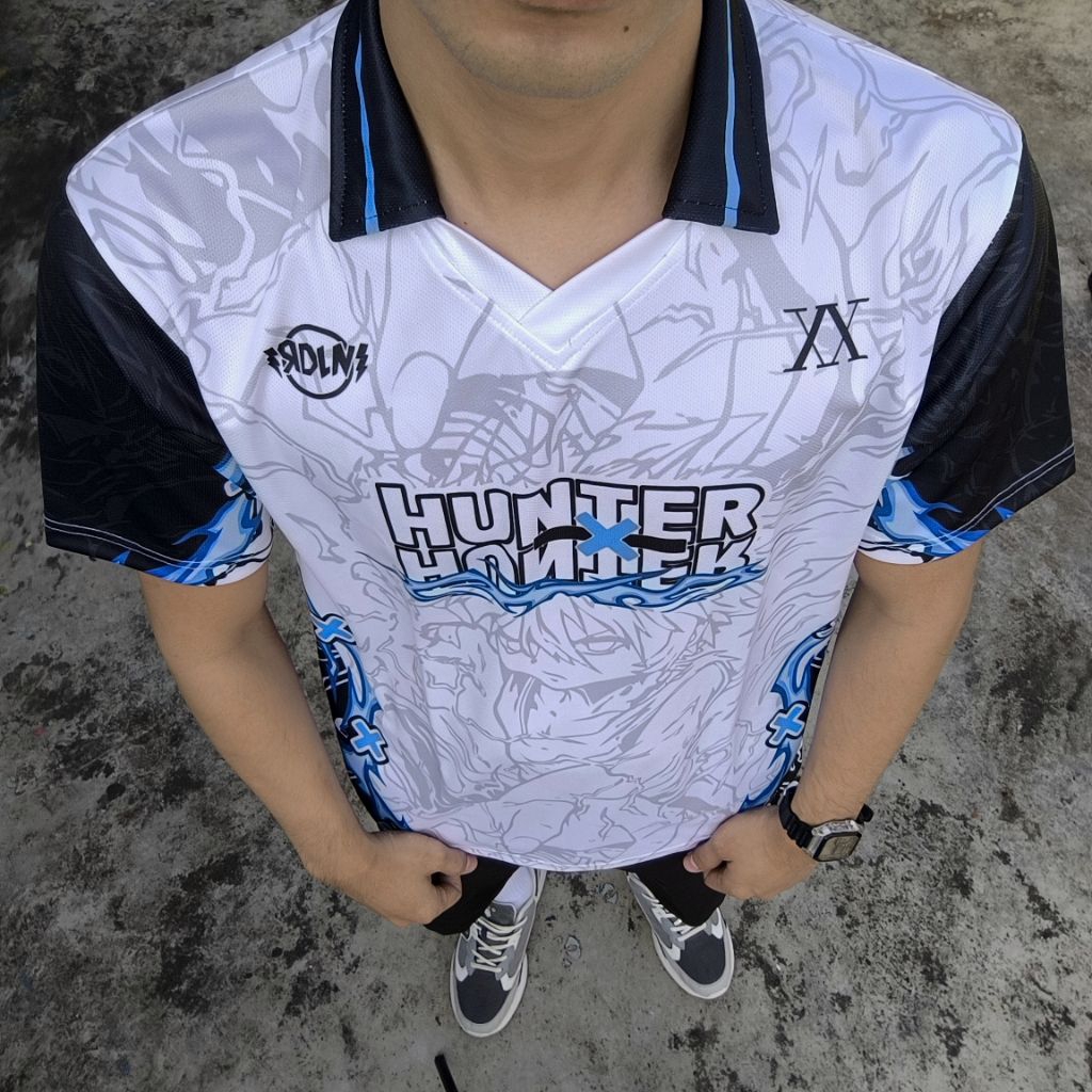 Jual Rideline - Hunter X Hunter Jersey Anime Killua Zoldyck And Gon ...