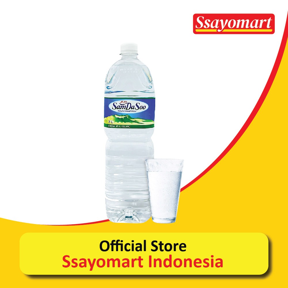 Jual SAMDASOO 2L / Air Mineral Samdasoo 2 liter Botol 1PCS | Shopee ...