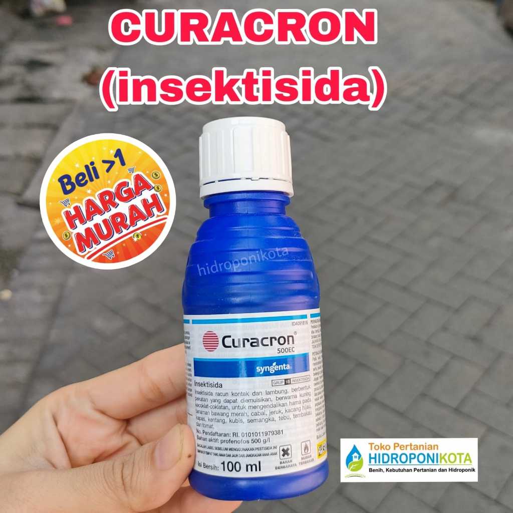 Jual Insektisida CURACRON 100 ml - ORI 100 % - Pestisida/insektisida ...