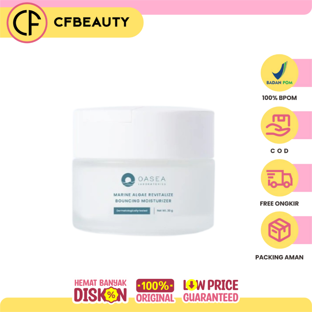 Jual Oasea Marine Algae Revitalize Bouncing Moisturizer 30gr - Pelembab ...