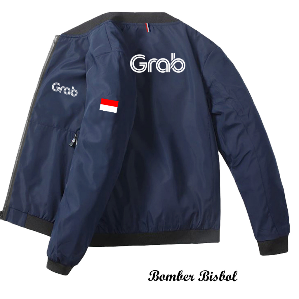 Jual Jaket Bomber ,gRAb,Terbaru / Jaket Driver Transportasi Online ...