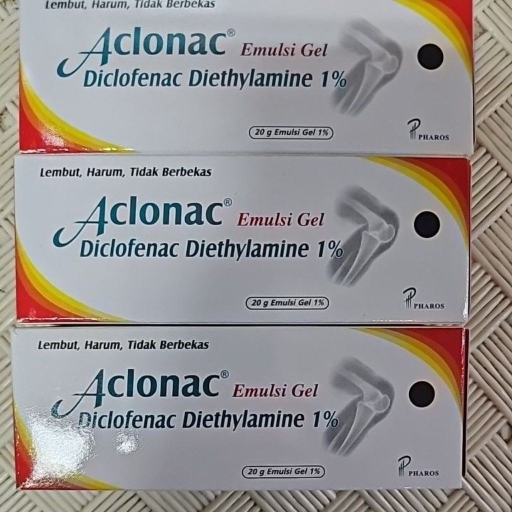 Jual aclonac emulsi gel 20 g | Shopee Indonesia