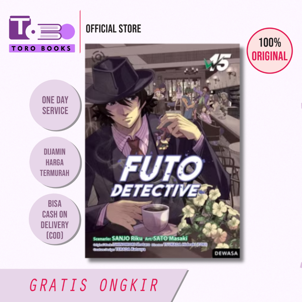 Jual Komik seri : Futo Detective - Sanjo Riku/ Masaki Sato | Shopee ...
