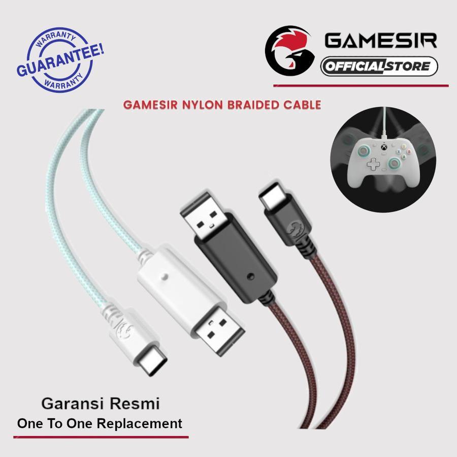 Jual GameSir AC10 Nylon Braided USB Cable for Gamepad Stick | Shopee ...