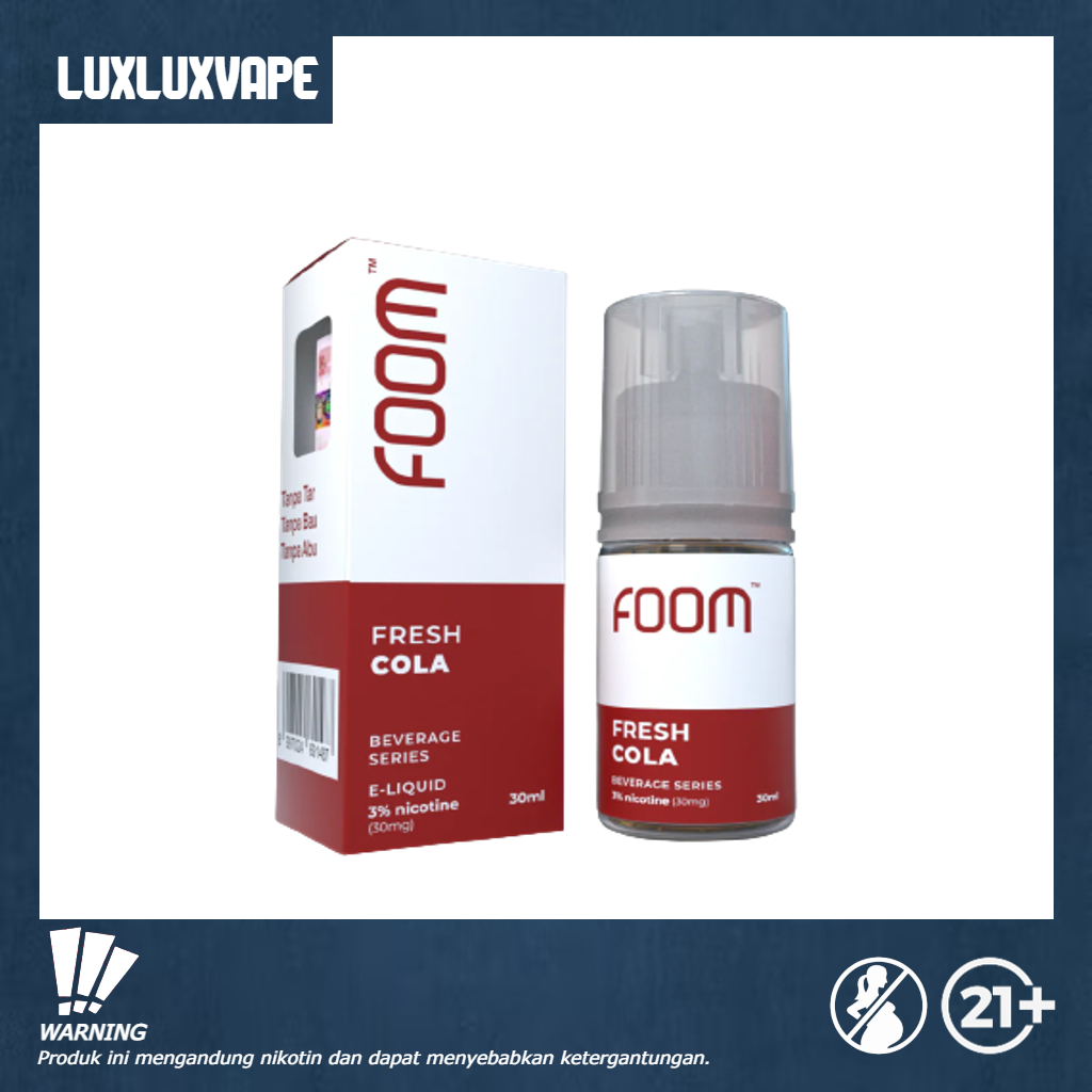Jual Liquid Foom Fresh Cola Salt 30ml Authentic by Foom Lab | Shopee ...