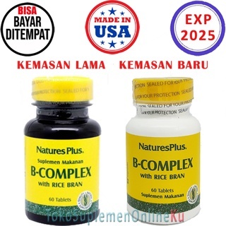 Jual Natures Nature's Plus B Complex - 60 Tablet | Kesehatan Syaraf ...