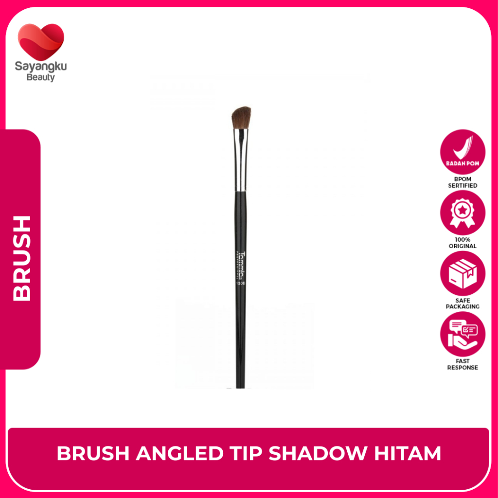 Jual BRUSH ANGLED TIP SHADOW HITAM | Shopee Indonesia