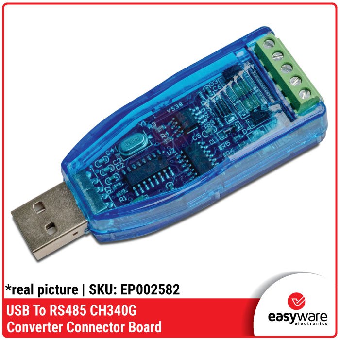 Jual USB To RS485 Converter Connector Board CH340G Modul Konverter RS ...