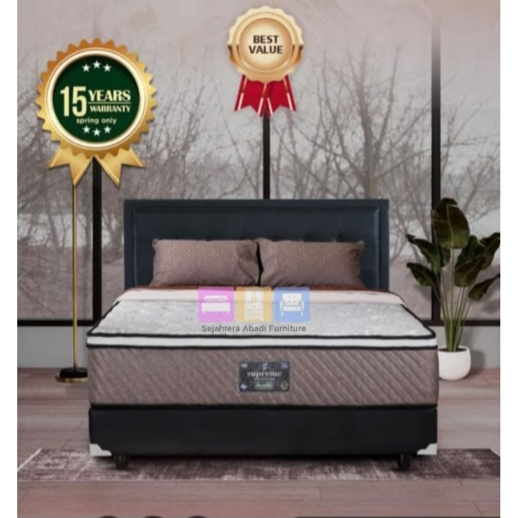 Jual Elite Springbed New Supreme Pocket Plush Top Serenity Matras ...