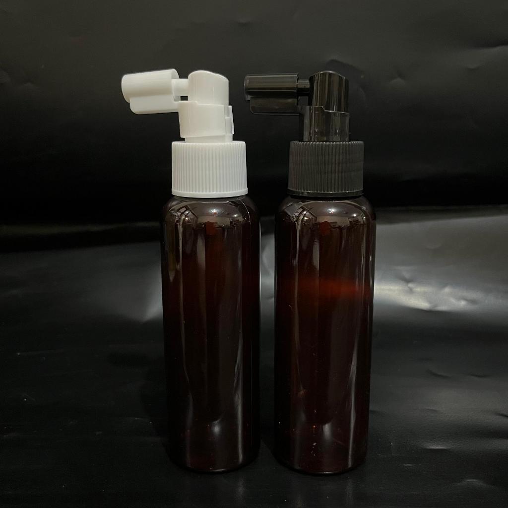 Jual Botol 100ml BR Coklat Spray Nozzle 24 / Botol BR 100ml Amber ...