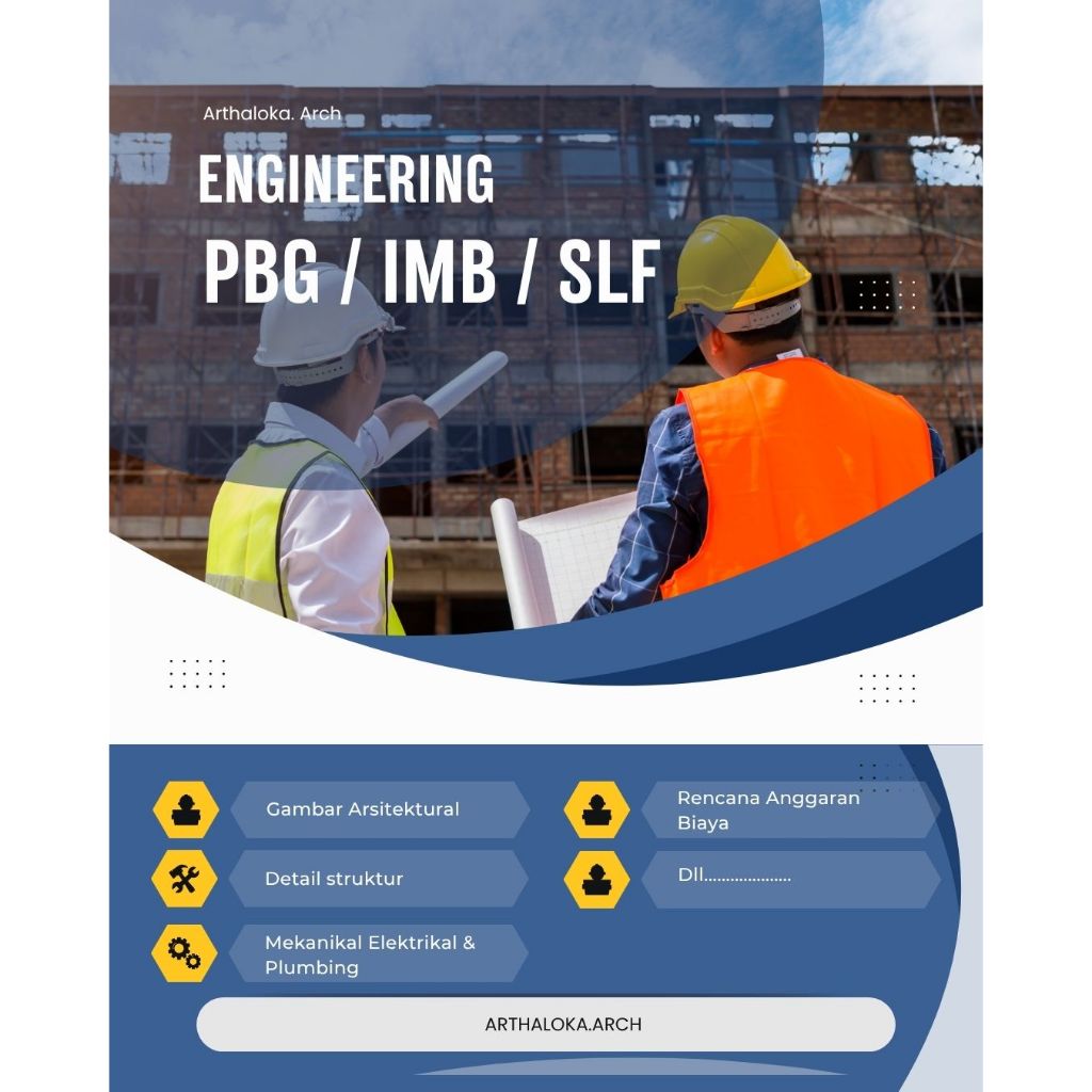 Jual IJIN IMB/PBG Bangunan (full gambar kerja) | Shopee Indonesia