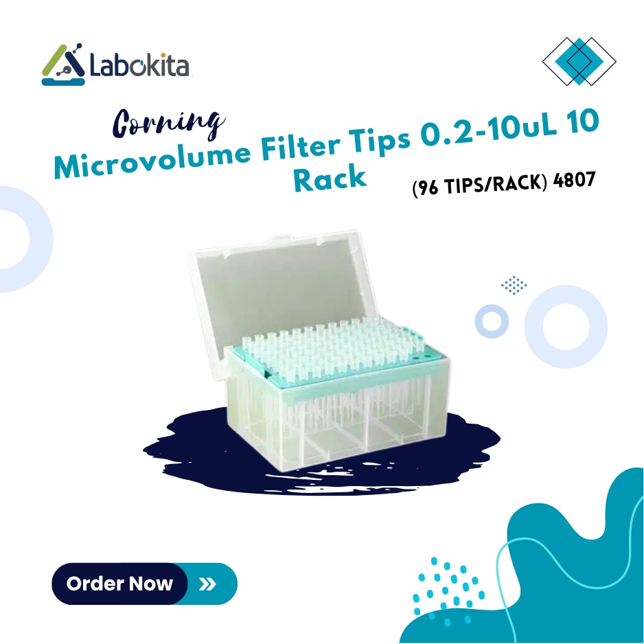 Jual Corning Microvolume Filter Tips 0.2-10uL 10 Rack (96 Tips/Rack ...