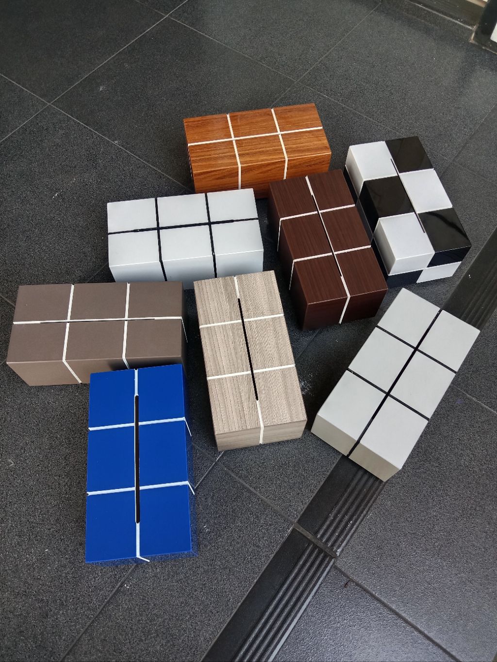 Jual tempat tisu estetik, kotak tisu premium lapis hpl taco khusus ...