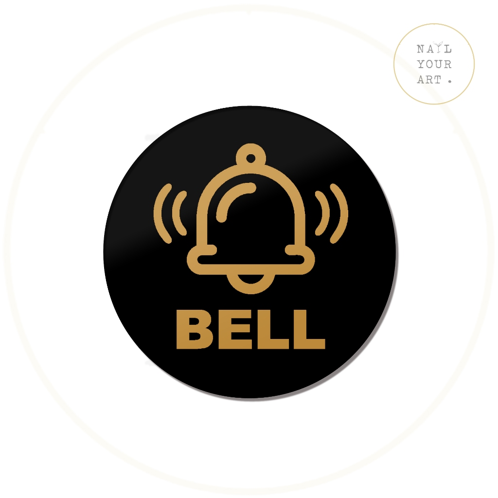 Jual Sign Akrilik - BELL BULAT - Tanda Bell Rumah / Akrilik Bel Rumah ...