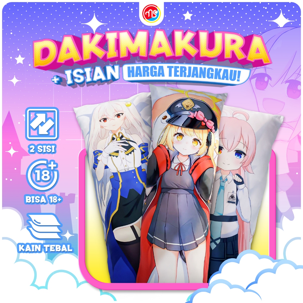 Jual Dakimakura + Isi, 2 Sisi | Shopee Indonesia